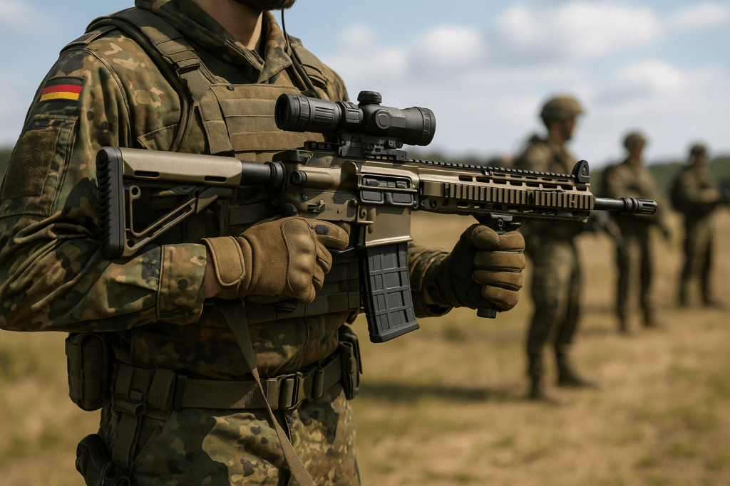 Neues Sturmgewehr G95 für Bataillon 122